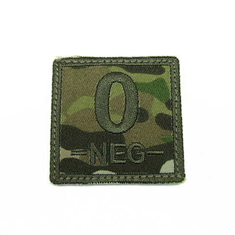 Cube Blood Type Patch - MC - O- – King Arms Store