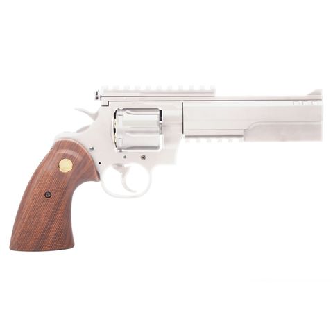 King Arms Python 357 Evil (Gas version) - Silver – King Arms Store