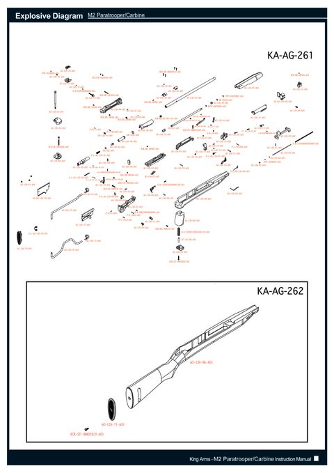 M3 AEG : SCR-CR-3M2X4Z-A03 – King Arms Store