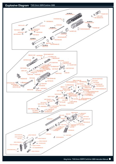 GP-30 Grenade Launcher : M4-20-19-A01 – King Arms Store