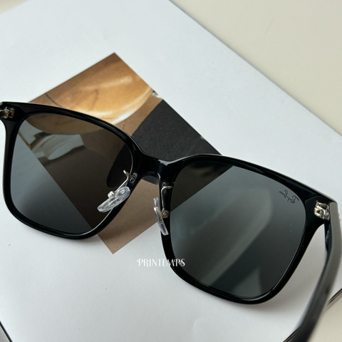 【預購】Ray-Ban RB2206D 黑銀黑框墨鏡 – 巴黎春天精品百貨