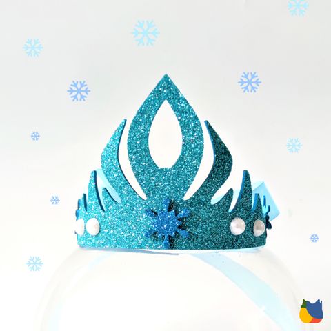 DIY Elsa/Frozen Crown Making Kit – OPEN PLAYHOUSE