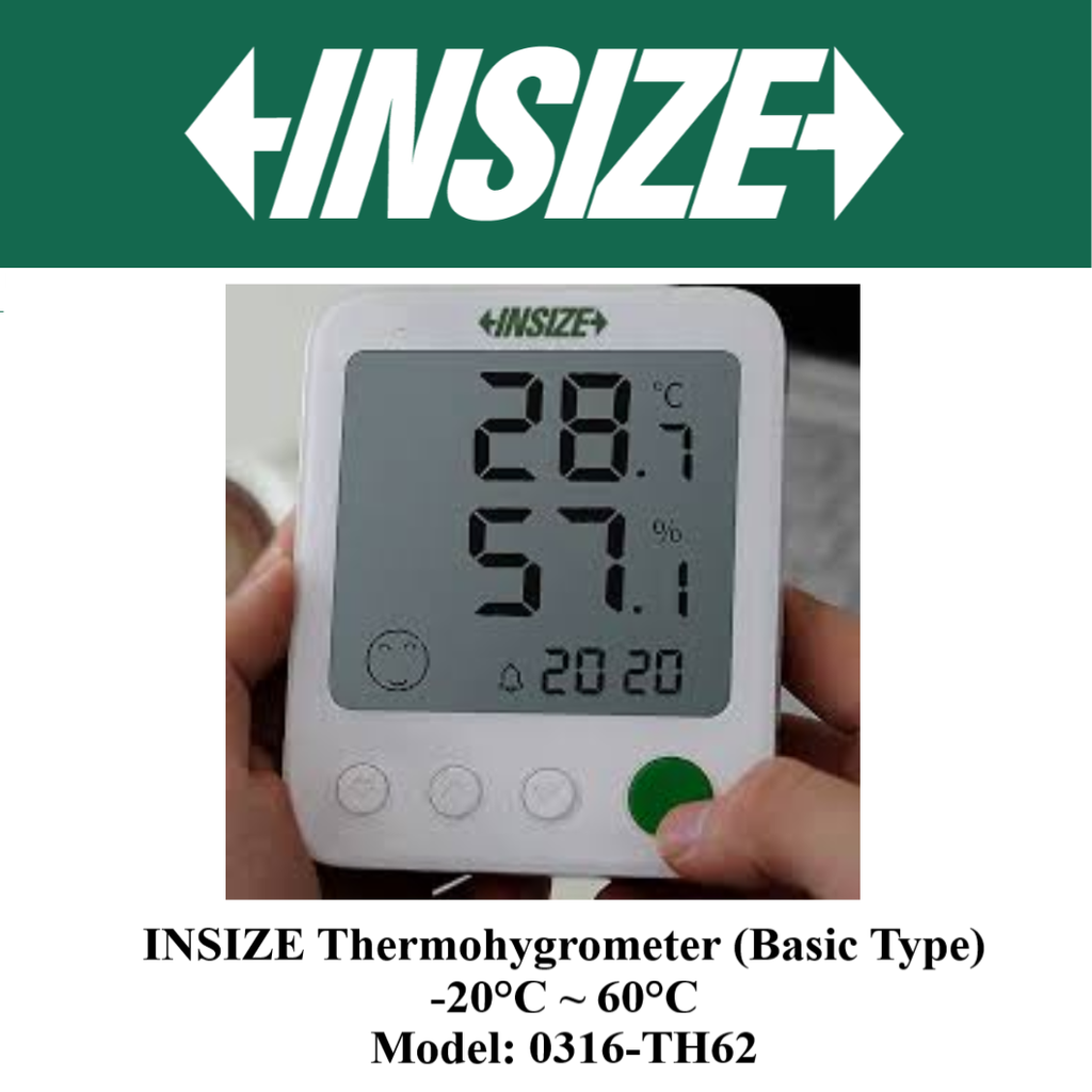 INSIZE Thermohygrometer (Basic Type) (Model: 0316-TH62) – Conmax Resources