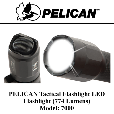 PELICAN Tactical Flashlight LED Flashlight (Model: 7000) – Conmax Resources