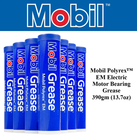 MOBIL Polyrex™ EM Electric Motor Bearing Grease 390gm (13.7oz) – Conmax ...