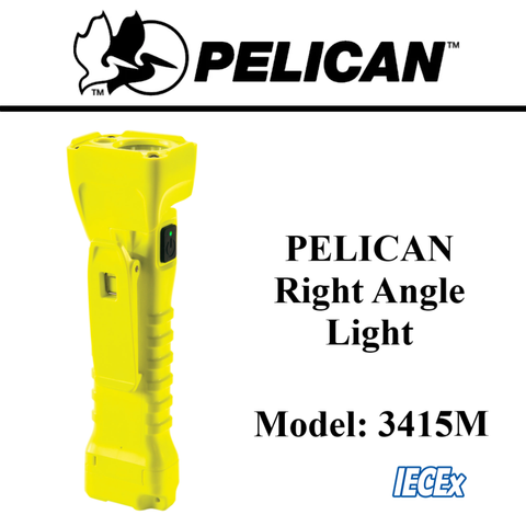 PELICAN LED Right Angle Flashlight - 336 Lumens / IPC8 1m Waterproof ...