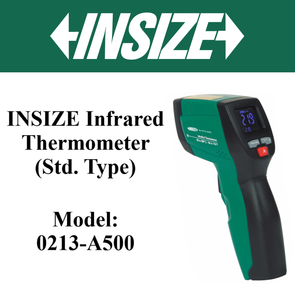 INSIZE Infrared Thermometer (Standard type) Model: 0213-A500 – Conmax ...