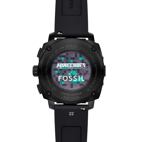Minecraft X Fossil Limited Edition Deepslate Chronograph Watch / LE1205 ...