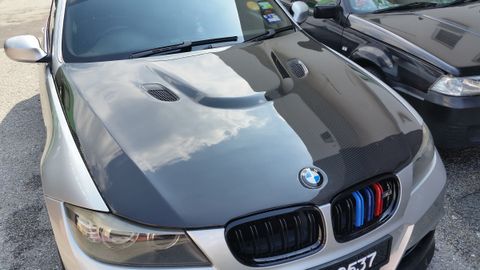 BMW E90 09-10 LCI model M3 Carbon fiber bonnet – Redzone Motorsports ...