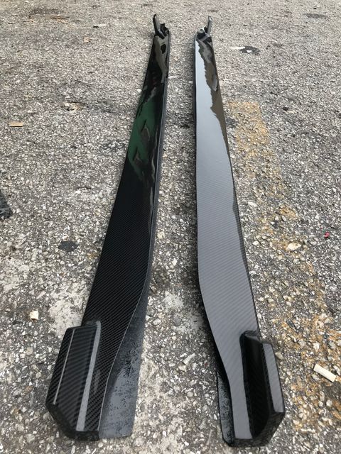 Ford mustang carbon fiber side skirt – Redzone Motorsports Bandar Sunway