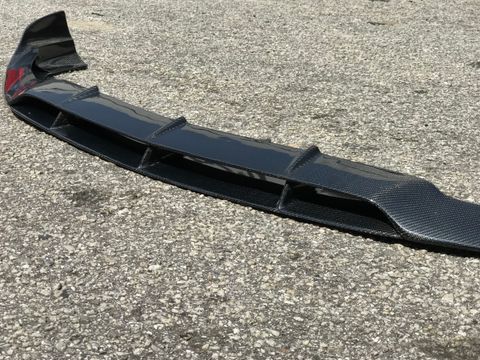 Mercedes Benz W205 carbon fiber Front lip Brabus style for Original C63 ...