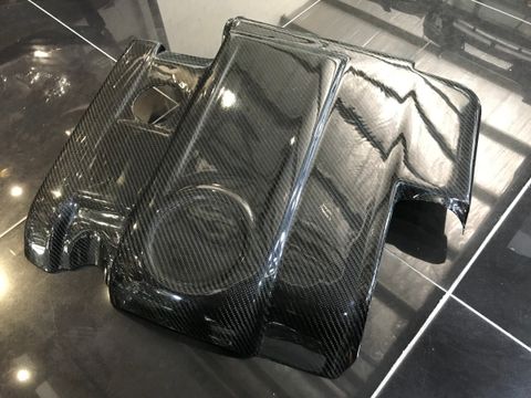 Volkswagen Golf MK5 GTi carbon fiber engine cover – Redzone Motorsports ...