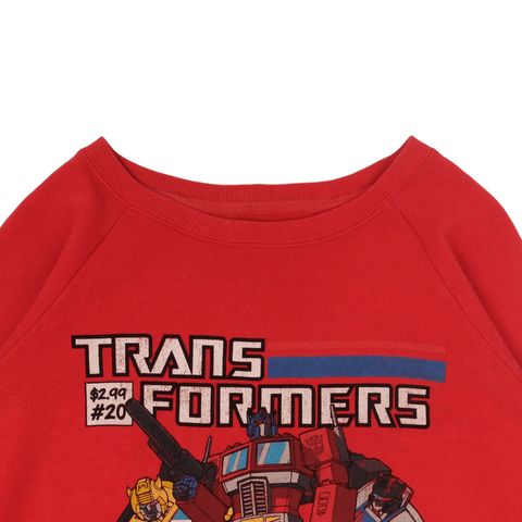 Transformers Autobots Red Raglan Sweater – FIFTH