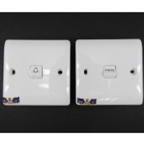 hager System 8000 10A Bell Switches Single Pole – Syarikat Elektrik Combi