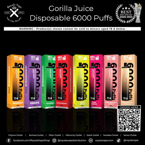 DISPOSABLE PODS – Royale Vape