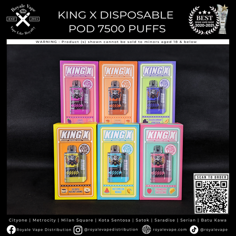 DISPOSABLE PODS – Royale Vape