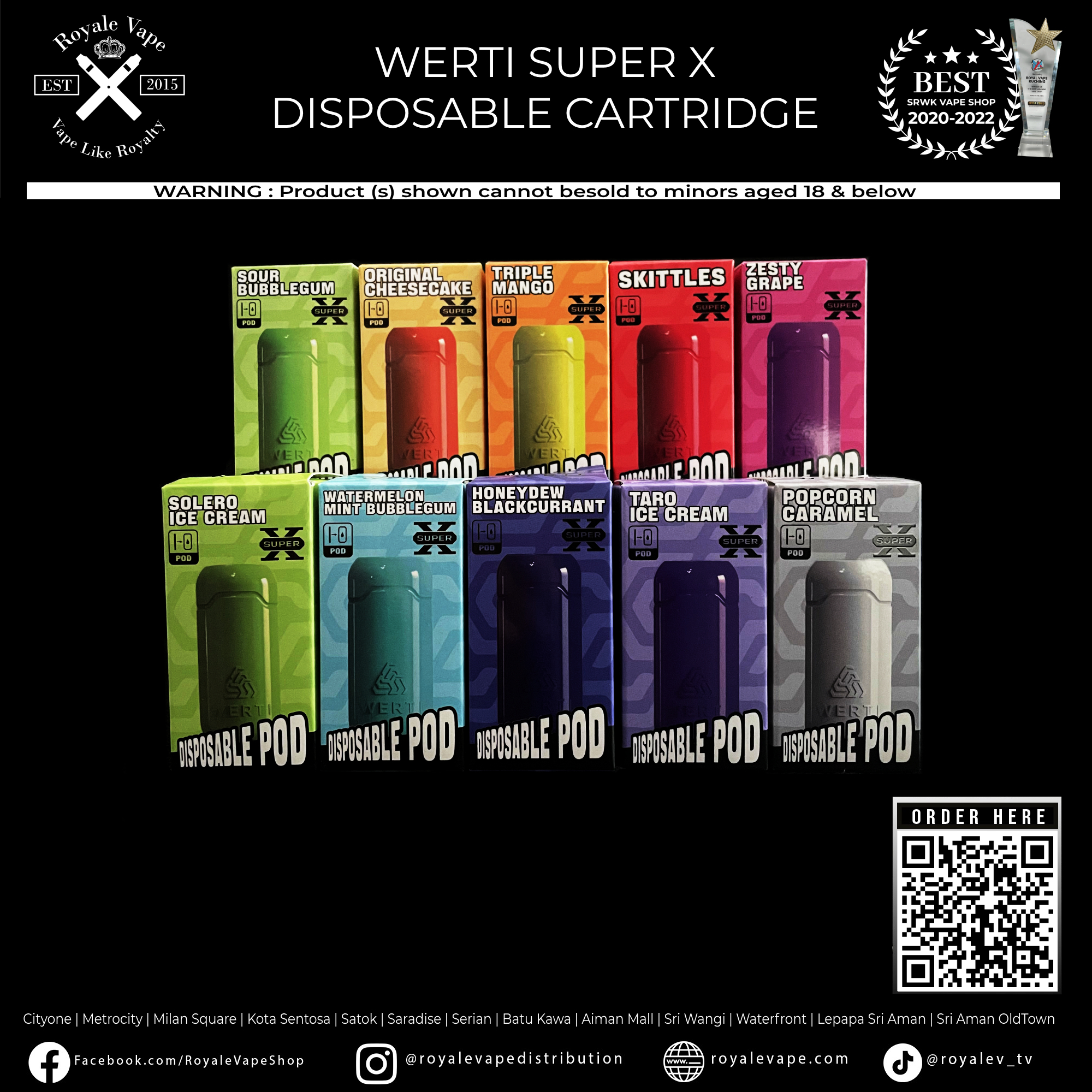 NEW ARRIVAL – Royale Vape