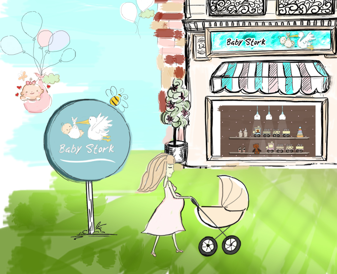 Baby Stork (MRI2015/1030)