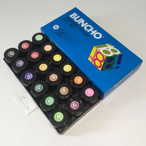 Buncho Poster Colour Set 15cc 12/18 colours – Bunkuya