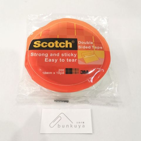 3M Scotch 200 Double Sided Tissue Tape – Bunkuya