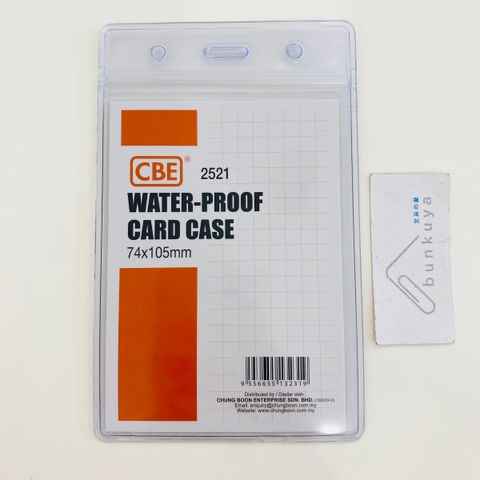 CBE PVC ID Card Holder Waterpoof – Bunkuya
