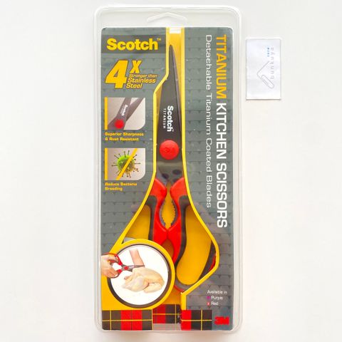 3M Scotch Anti-Bacteria Detachable Titanium Kitchen Scissors KS-DT/KS ...