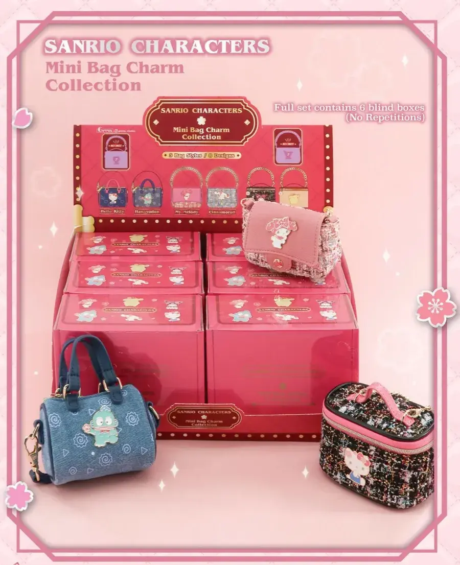 Sanrio Sanrio Characters Mini Bag Charm Collection Whole Set Blind Box ...
