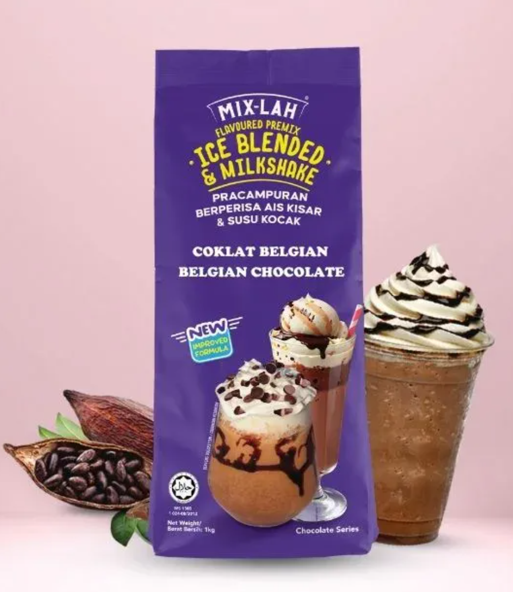 Milkshake Premix Belgian Chocolate 1KG/PKT – Shinn Grocer