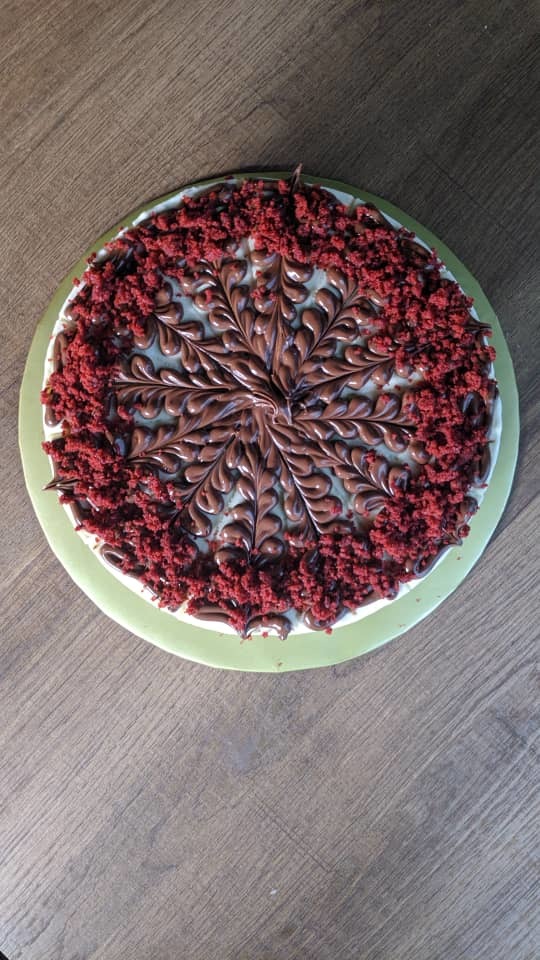 Nutella Red Velvet Cake – The Caravan Cafe