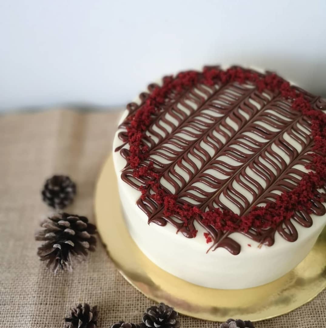 Nutella Red Velvet Cake – The Caravan Cafe