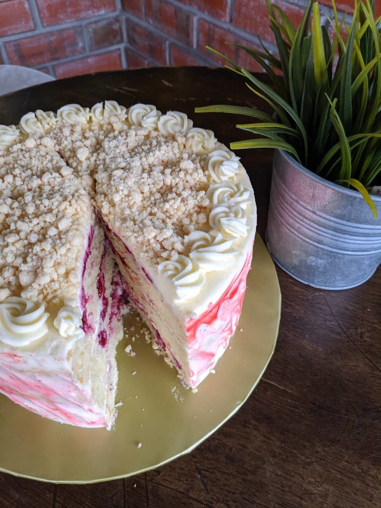 Raspberry Ripple Cake – The Caravan Cafe