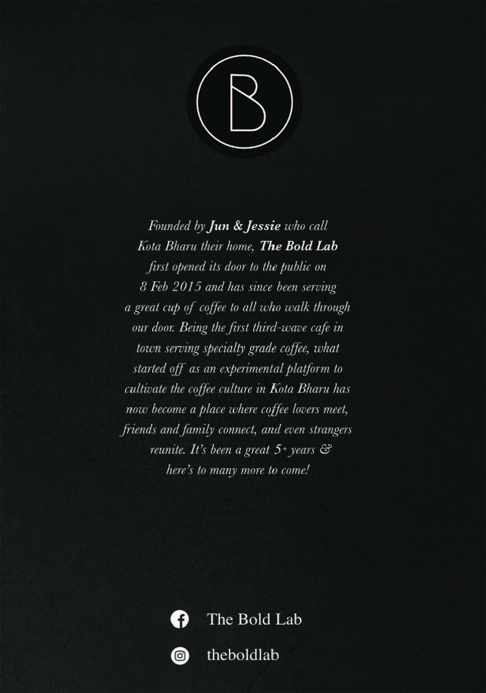 Menu – The Bold Lab | Cake Delivery in Kota Bharu | Order Cakes Online