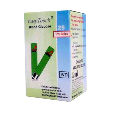 Easy Touch BLOOD GLUCOSE Test Strips EXP DATE: JUNE 2026 *SKCT-230101 ...