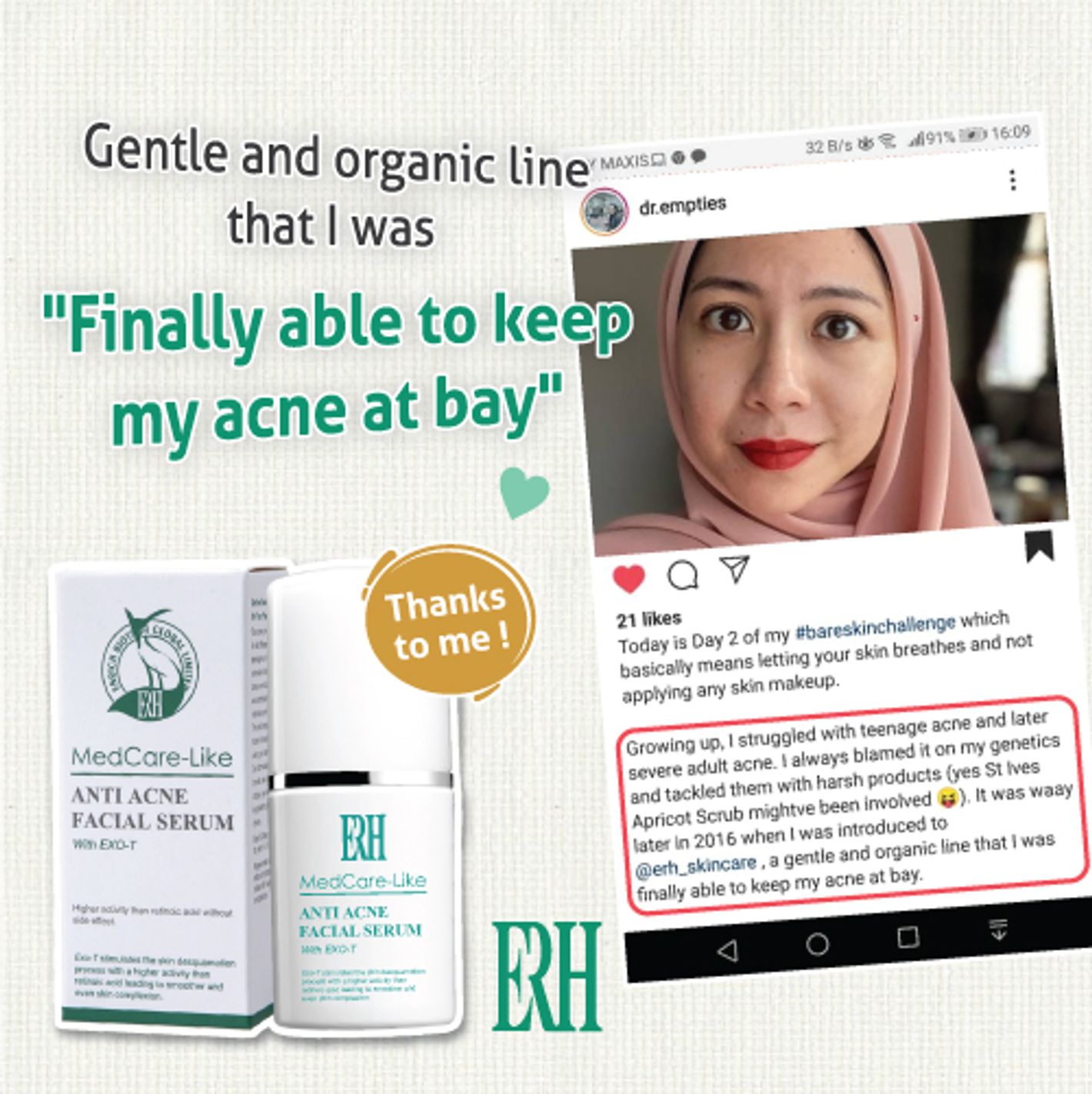 ERH Safe & Non-Toxic Skincare | Official site | Shop here