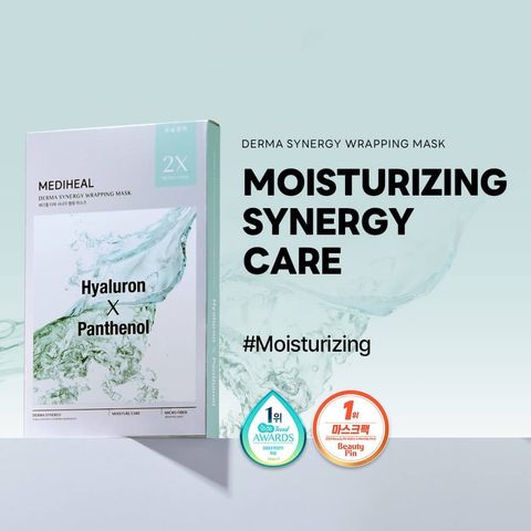 【超级省时间｜获得第一】MEDIHEAL Derma Synergy Wrapping Mask 双效面膜 10ea – JuzBeauty ...