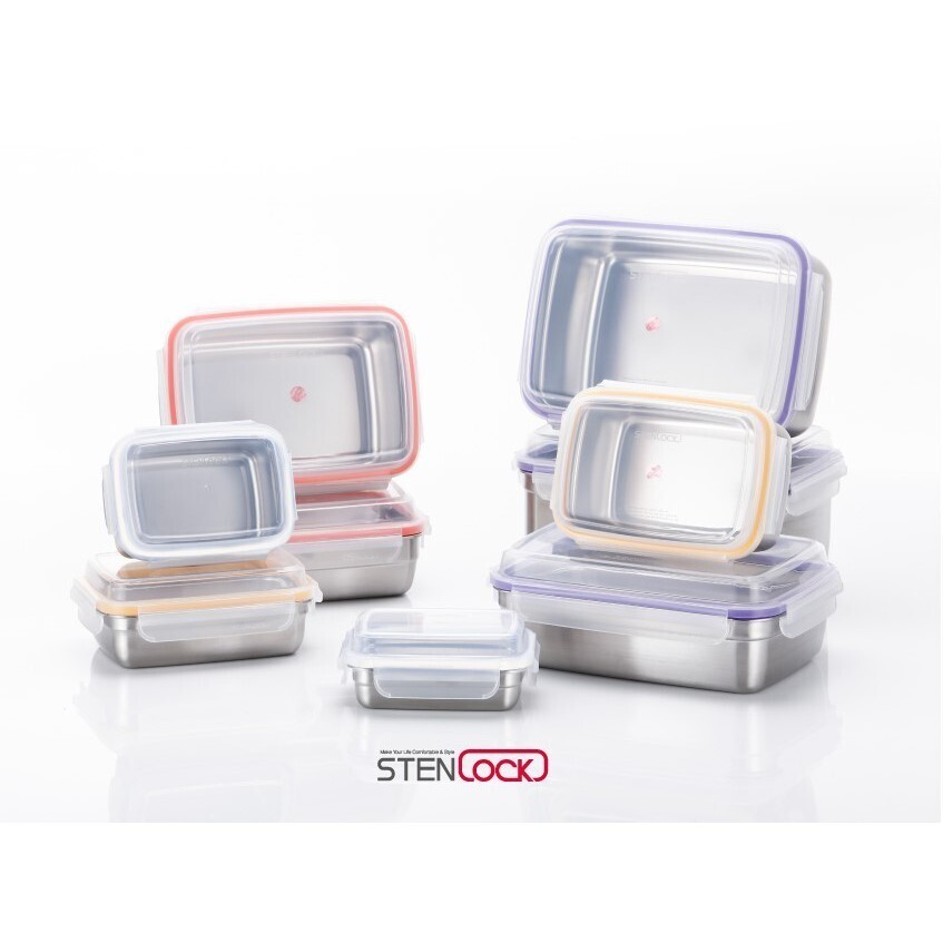 韓國 Stenlock CUBE立體不銹鋼泡菜桶保鮮盒 – ACACIA LIVING餐廚家飾所｜最有質感的韓國餐具選物店