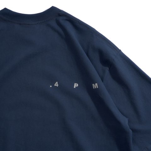 Centralpark.4pm Spring Logo Tee (Midnight Blue) – NEXHYPE