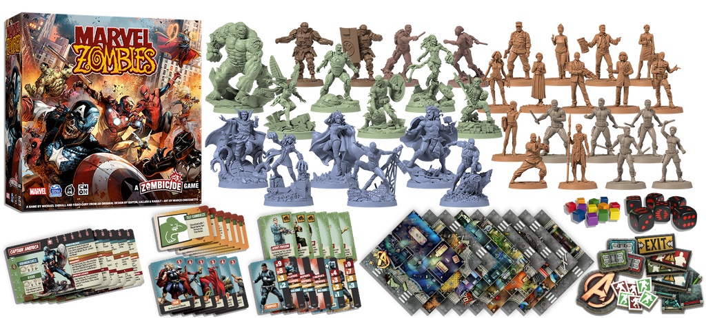 Marvel Zombies: A Zombicide Game – Vivae Board Game Cafe Marvel Zombies: A Zombicide Game – Vivae Board Game Cafe