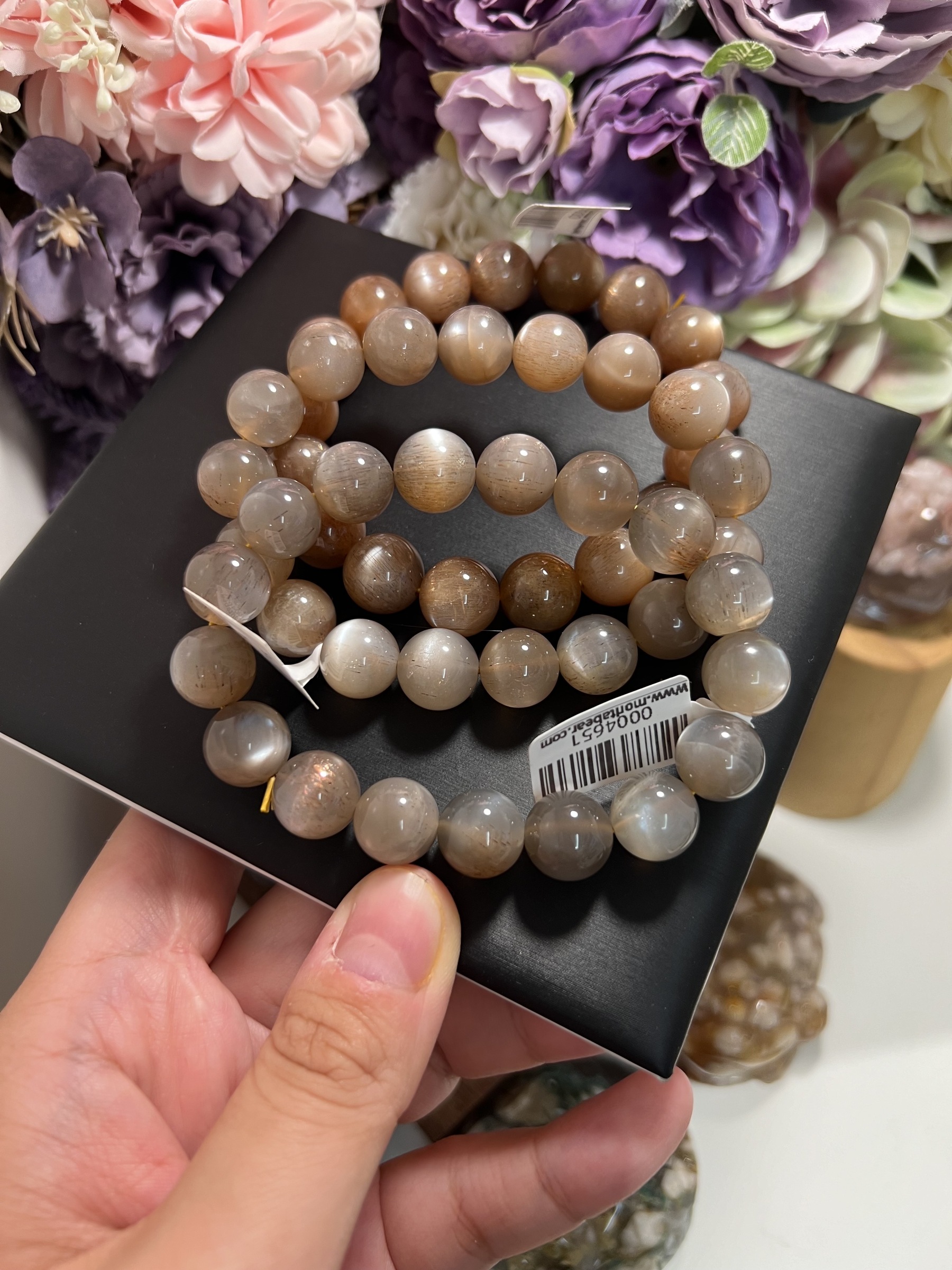 sunstone bracelet varieties 12mm+ – Moritabear Sdn Bhd