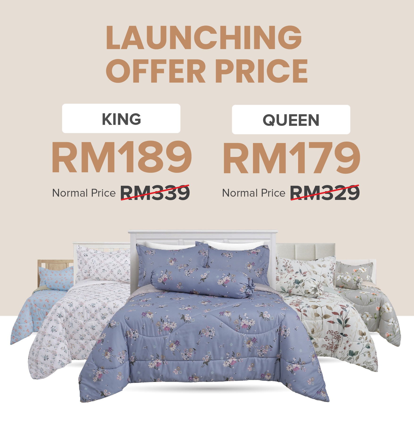 BLOOMORA: Premium Comforter Sheet Collection – SulteraXclusive