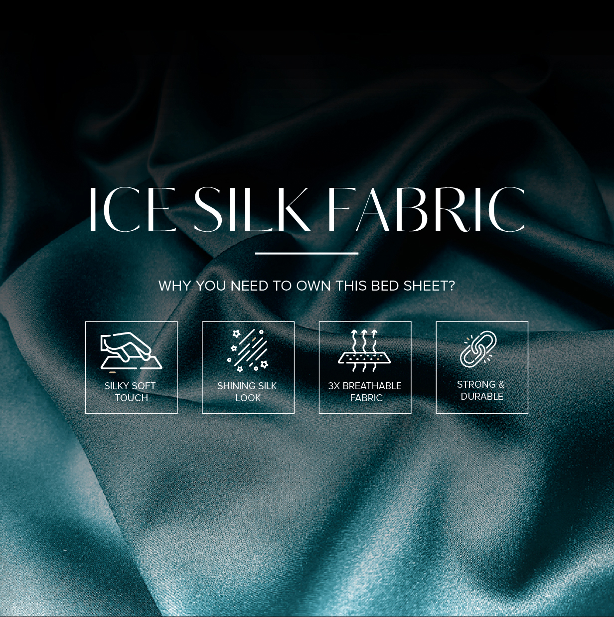 SUAVE - European Ice Silk Plain Series Bed Sheet – SulteraXclusive