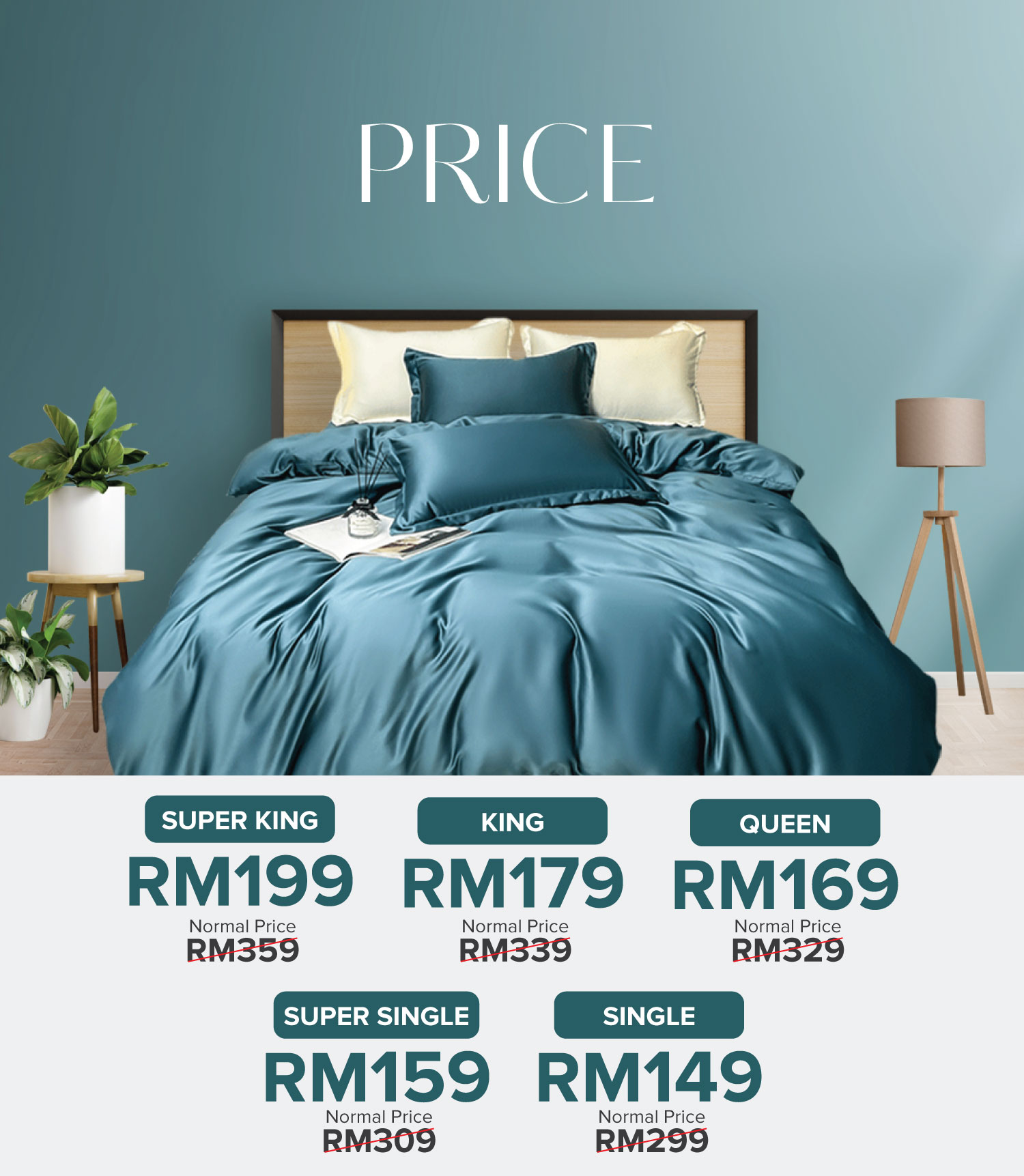 SUAVE - European Ice Silk Plain Series Bed Sheet – SulteraXclusive