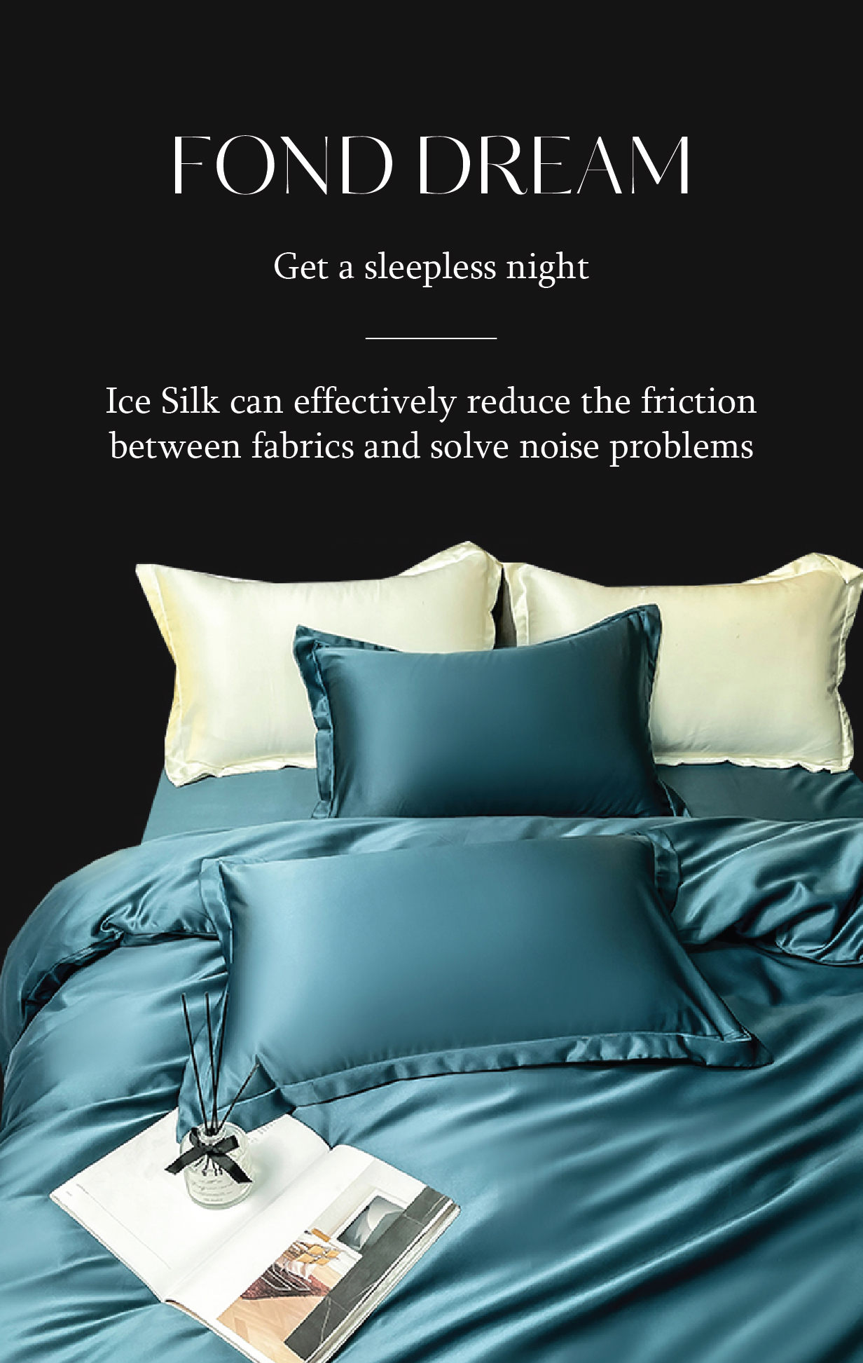 SUAVE - European Ice Silk Plain Series Bed Sheet – Sultera Exclusive