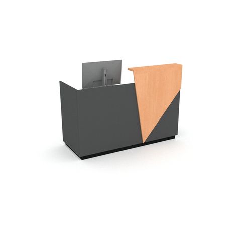 Tekkashop LZRC3600 Siang IV Series Modern Office Reception Counter with ...