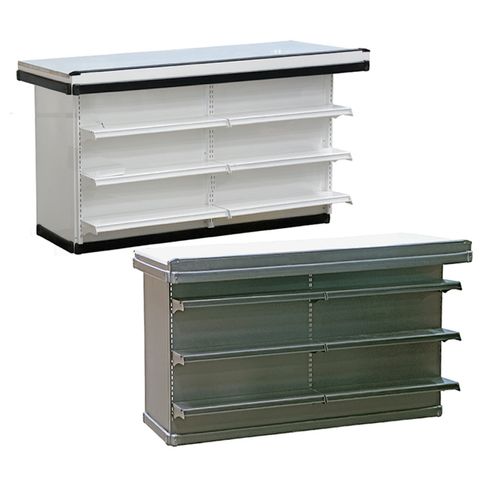 Tekkashop HRCC210 Commercial Retail Space Stainless Steel 6ft Cashier ...