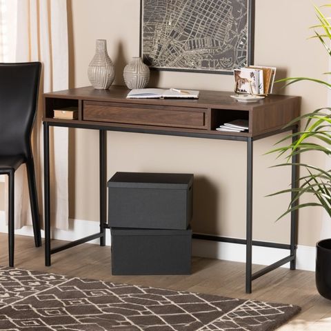 Tekkashop FDST659 Industrial Style Particle Board Home Office Study ...