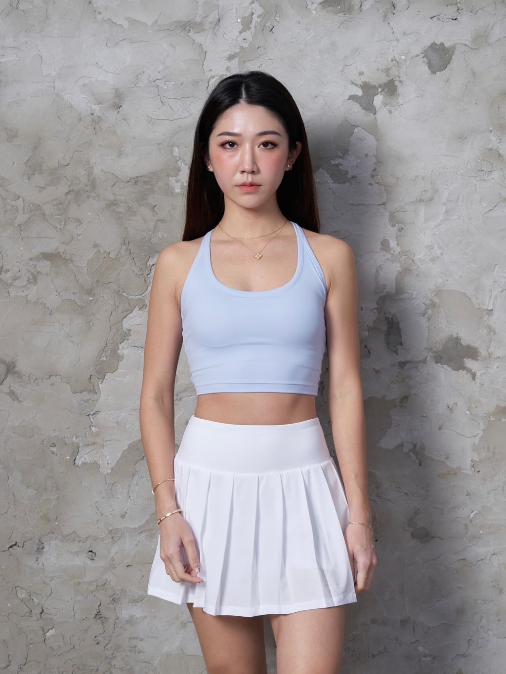 U領工字運動內衣 - 淺藍 – GRLZ LAB