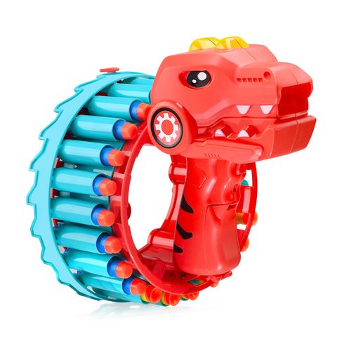 FebuLuv 💕 ELECTRONIC ROTARY DINOSAUR SOFT BULLET GUN