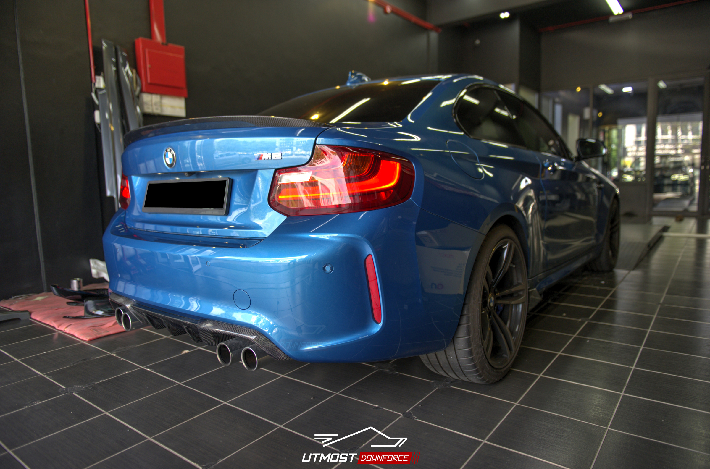 BMW M2 F87 M Performance Side Splitters - Carbon – Utmost Downforce Garage