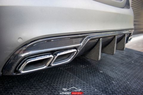 Mercedes Benz W205 Mode Auto Carbon Diffuser – Utmost Downforce Garage
